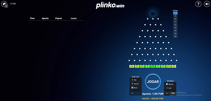 1win Plinko: Ganhe Prêmios Incríveis Jogando Agora! | Jogo Plinko 1win