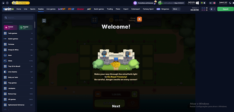 1win Royal Mines: Aproveite a emoção do jogo | Cassino Online